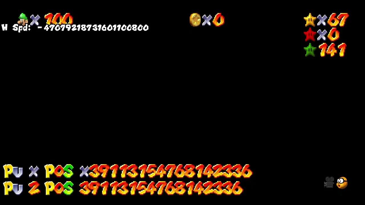 parallel universe NAN and INF (SM64)