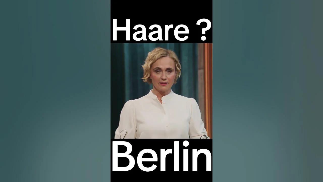 HAARE ? BERLIN (Markus Ganserer AKA Tessa Ganserer)