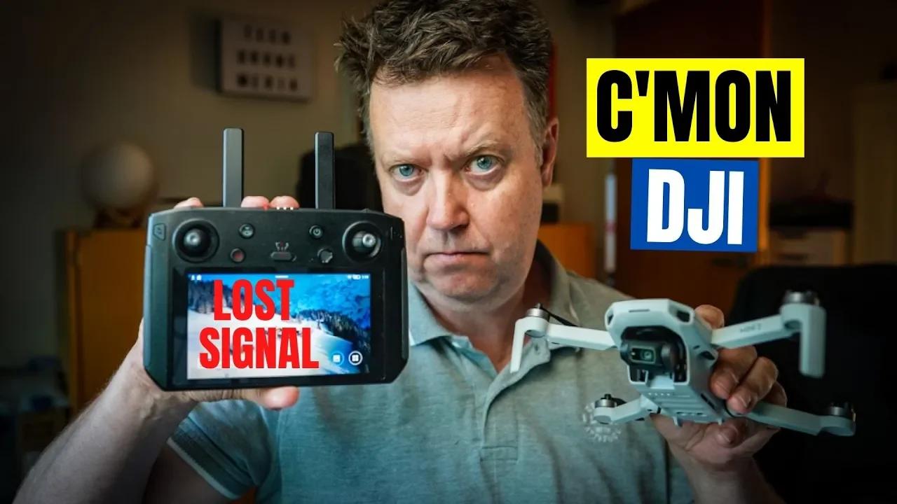 Weak Signal & Lagging Video with DJI Mini 2 Smart Controller Update