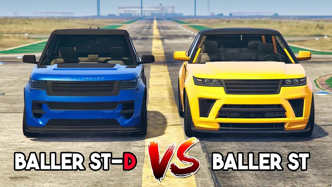 Baller ST-D vs Baller ST - GTA 5 Online | Speed Test