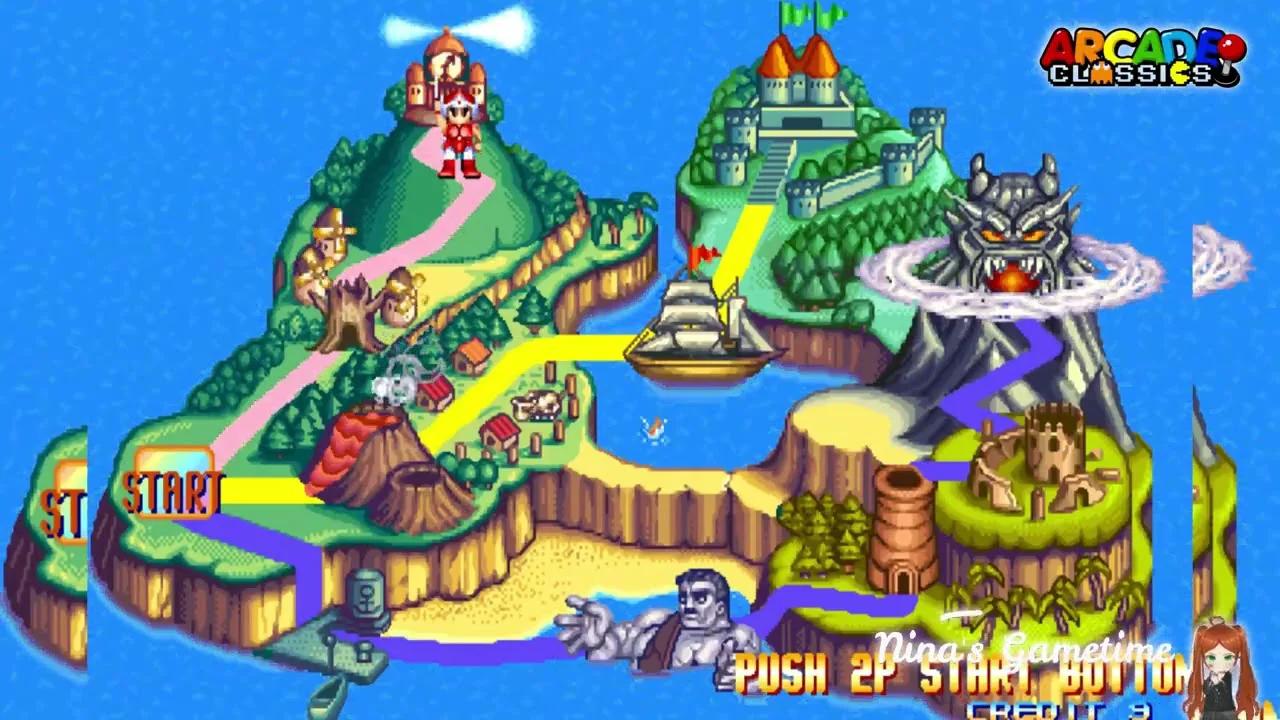 ( Arcade Game ) Adventure Quiz : Capcom World 2 ( Capcom 1992 )