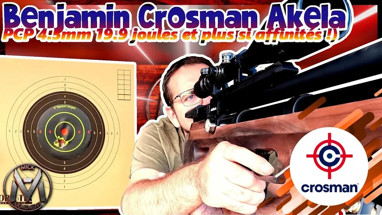 Carabine pcp Akela Benjamin Crosman J'étais pas prêt pour la puissance ...