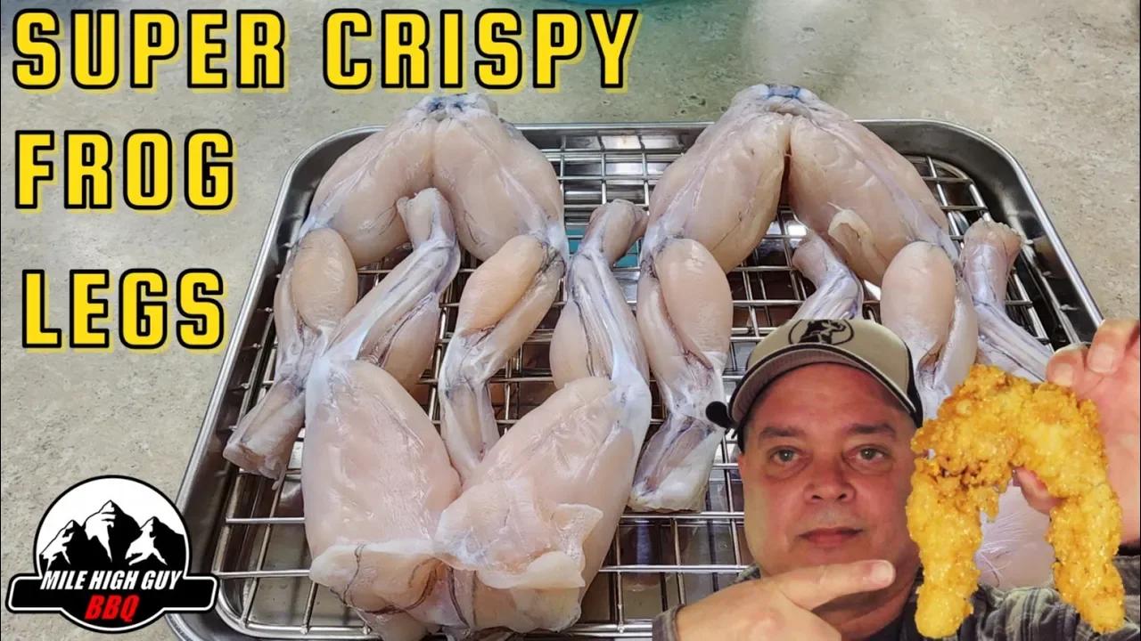 How To Prepare & Cook Super Crispy Frog Legs