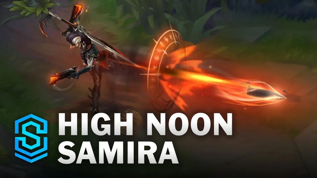 High Noon Samira Skin Spotlight - Pre-Release - League of Legends