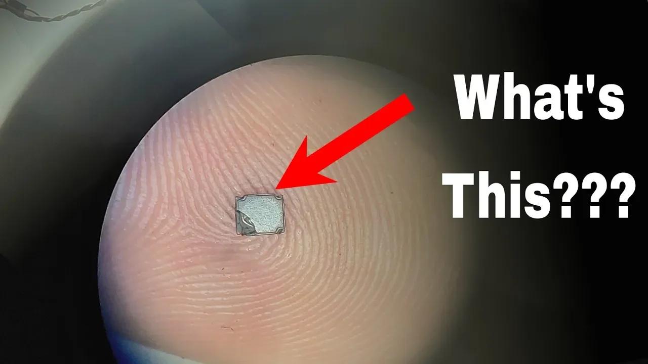 Whats Inside Micro Inductor | IC under the Microscope