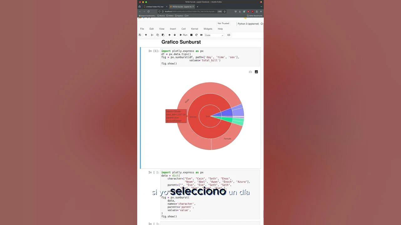Grafico Sunburst Con Python Y Plotly Express Python Programacion