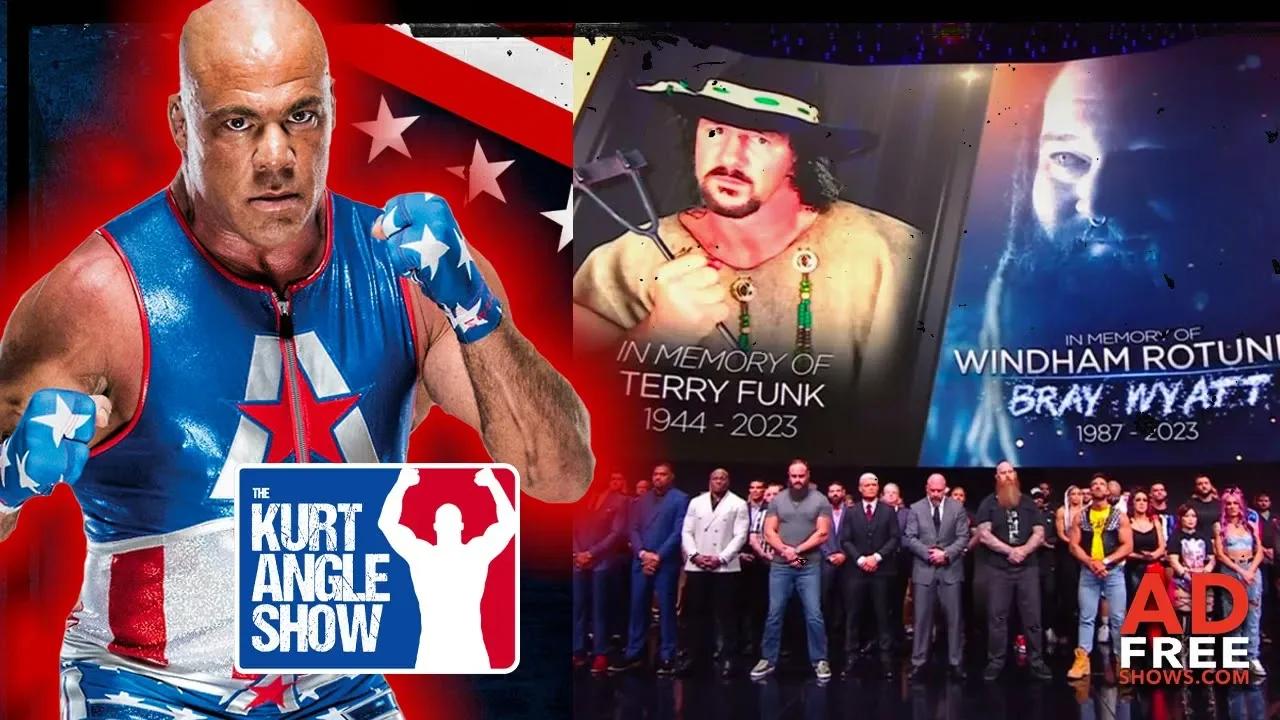 Kurt Angle On The Passing Of Bray Wyatt & Terry Funk
