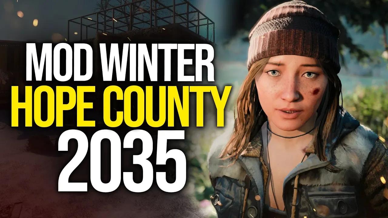Mod Winter Hope County 2035 no Far Cry New Dawn (Steam)