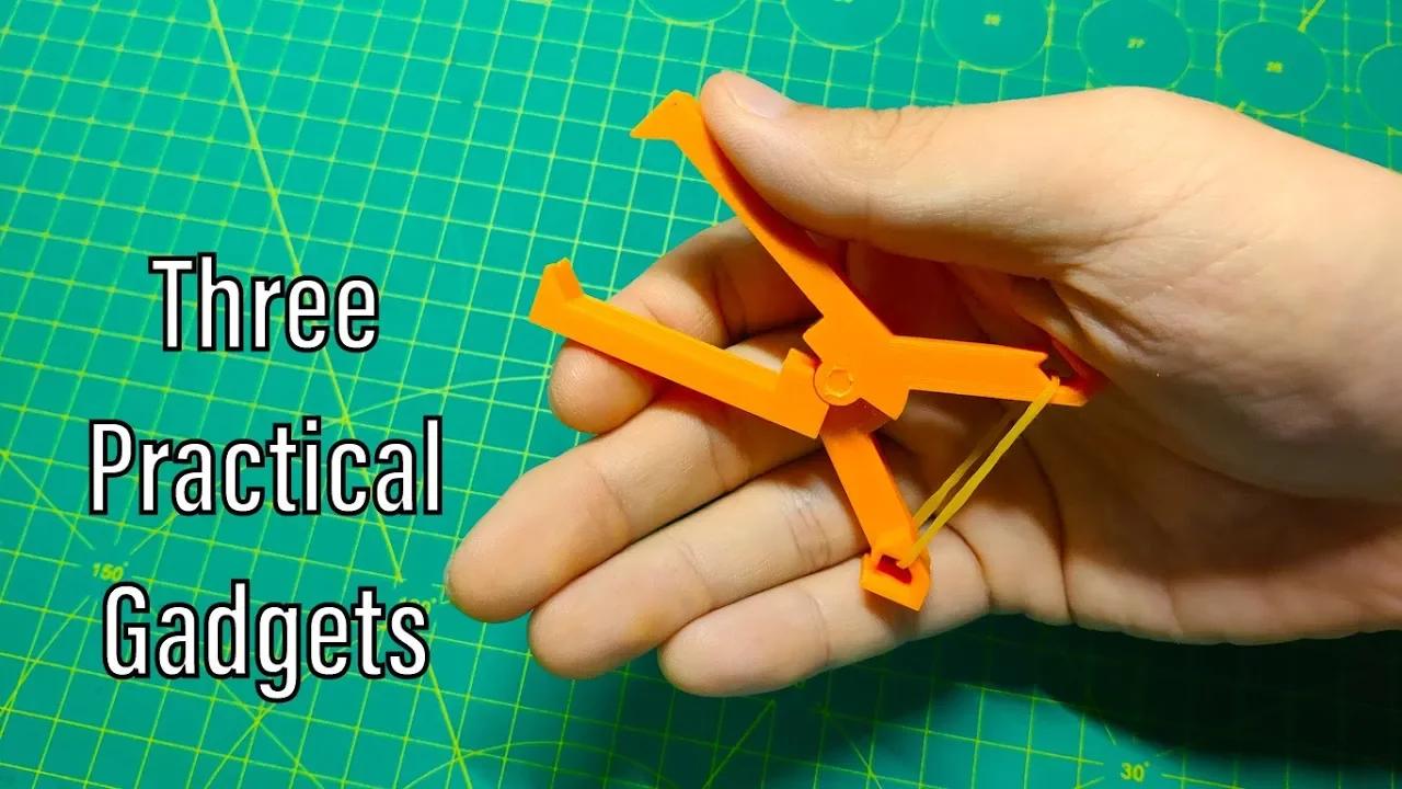 Diy 3 Practical 3d Printed Gadgets