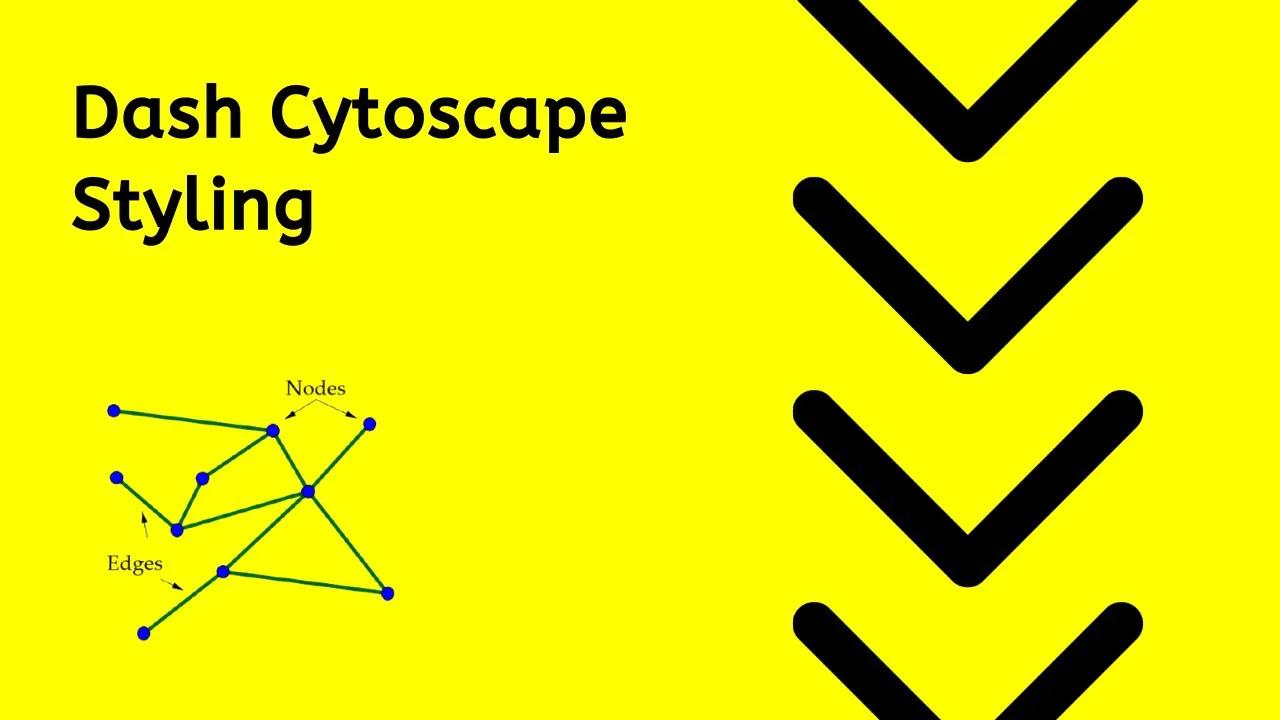 Dash Cytoscape - Styling