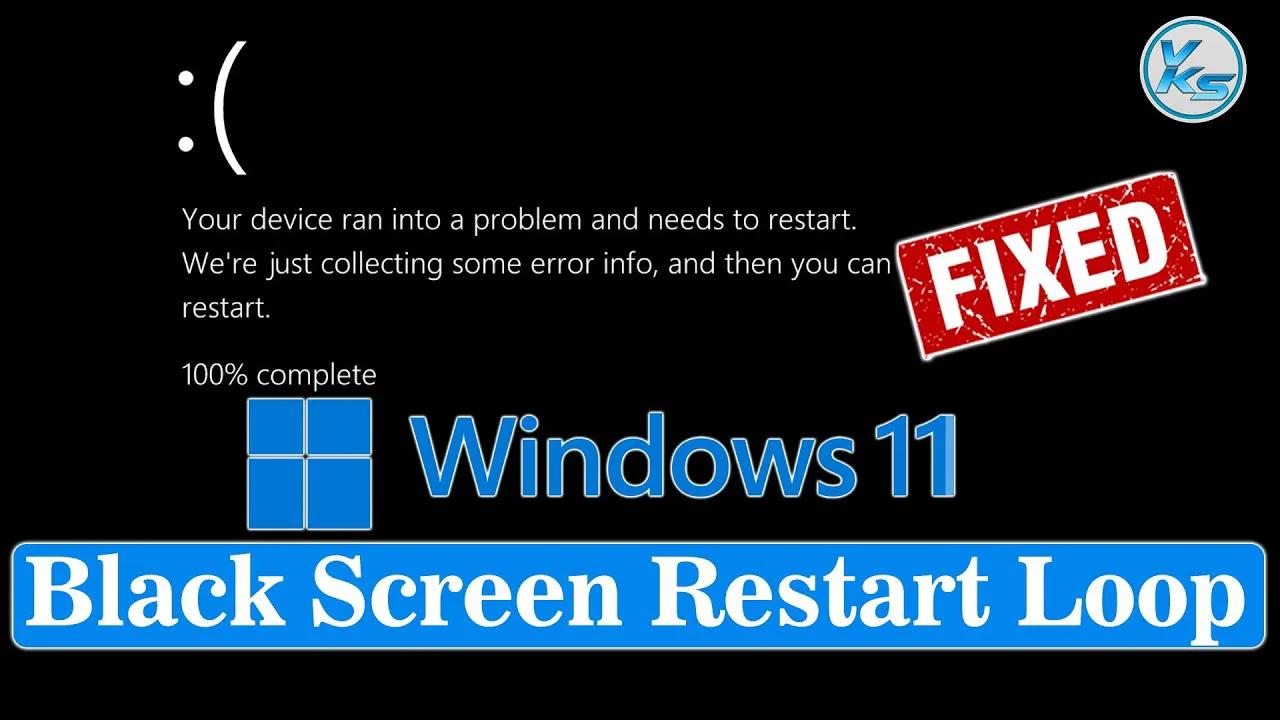 How To Troubleshoot Windows 11 Black Screen Restart Loop