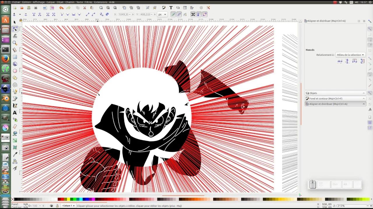 Tuto inkscape : effet manga E04