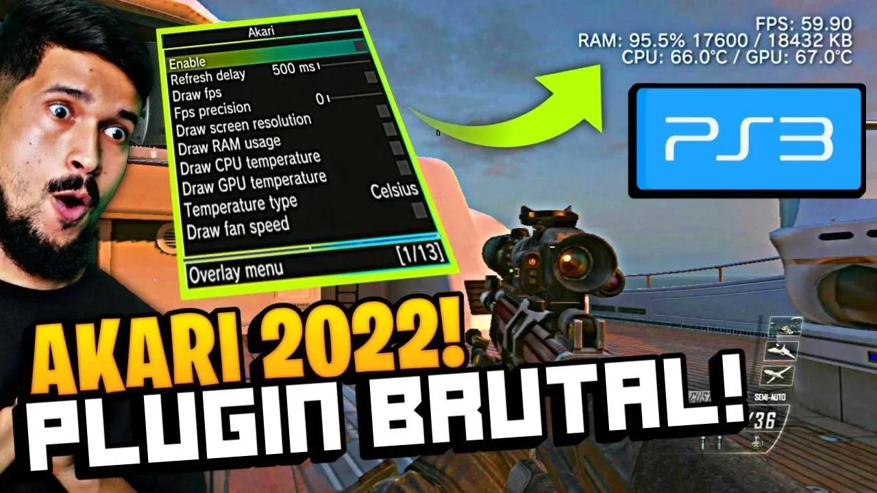 😱EL PLUGIN MAS BRUTAL para PS3! (AKARI) | COMPATIBLE con HEN 4.88 ...