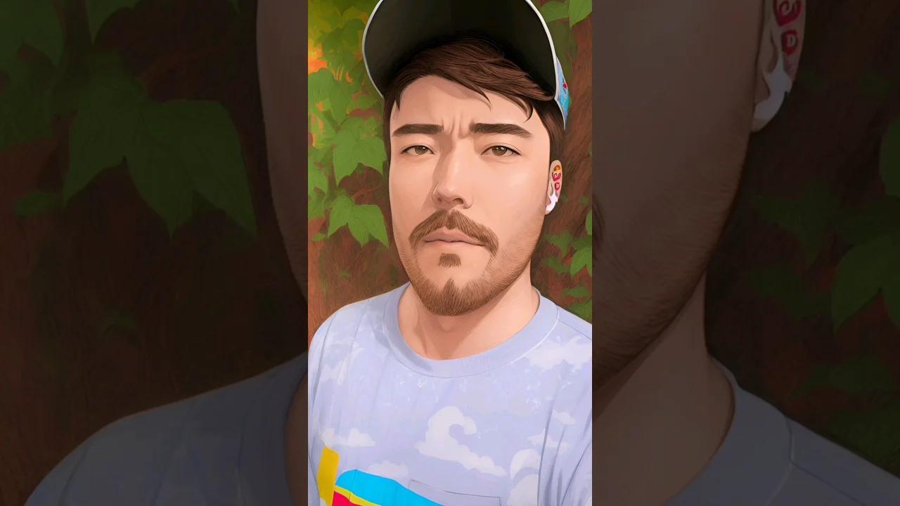 Famous Streamers with Anime Filter