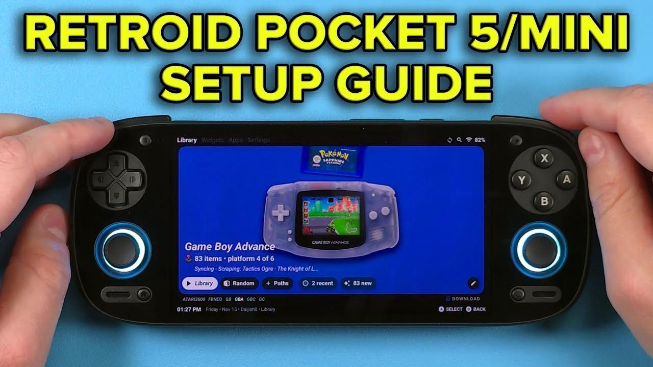 Retroid Pocket 5mini Starter Setup Guide Or Any Other Android Handhelds 0104