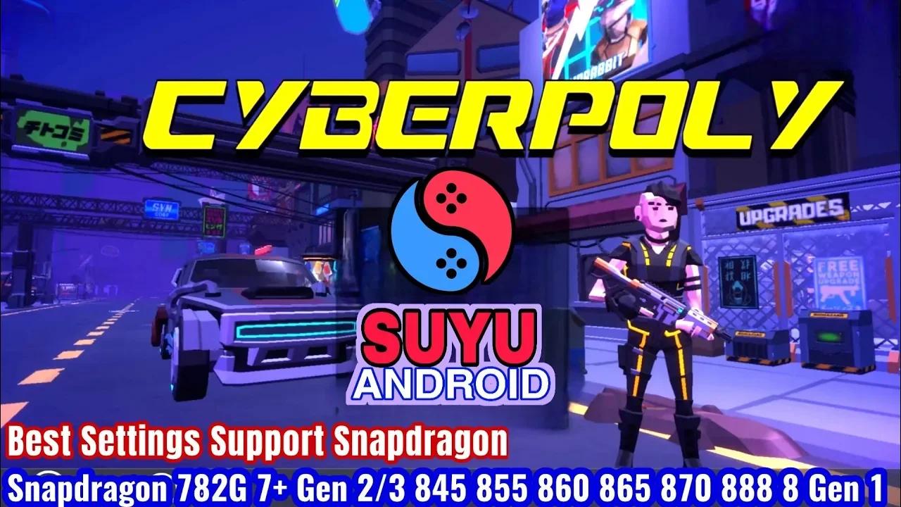 CyberPoly RPG Dark City Android Gameplay On SUYU Emulator Fix Settings ...