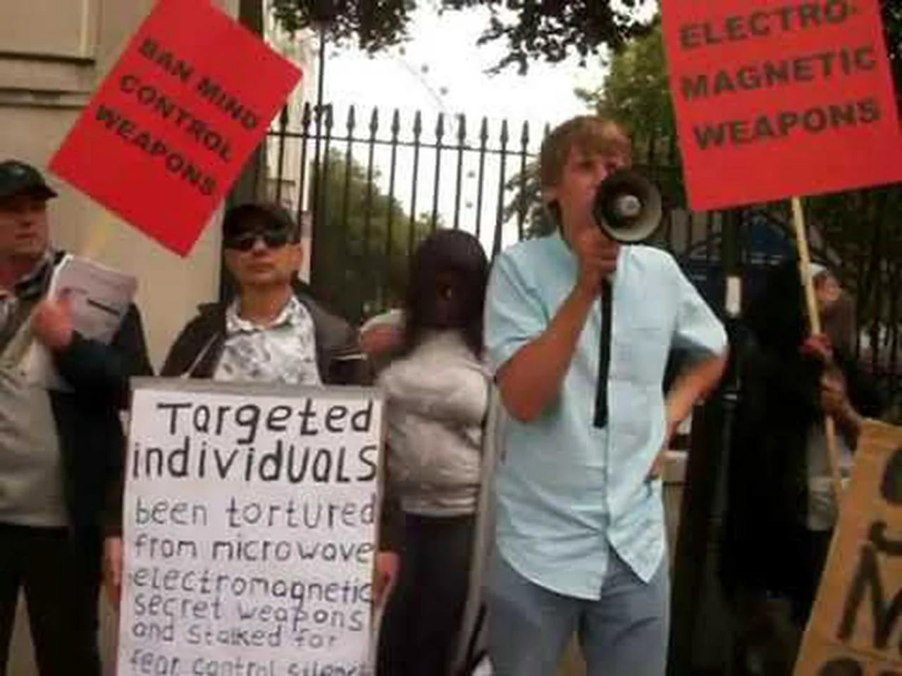 Targeted Individual Day UK 2021Protest - Directed Energy weapons Neuro ...