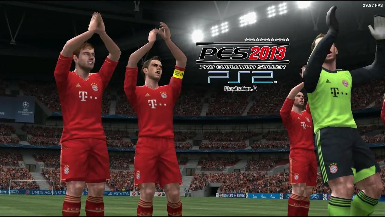 PES 2013 PS2 | Man Blue vs Bayern Munchen | UEFA CHAMPIONS LEAGUE | FINAL