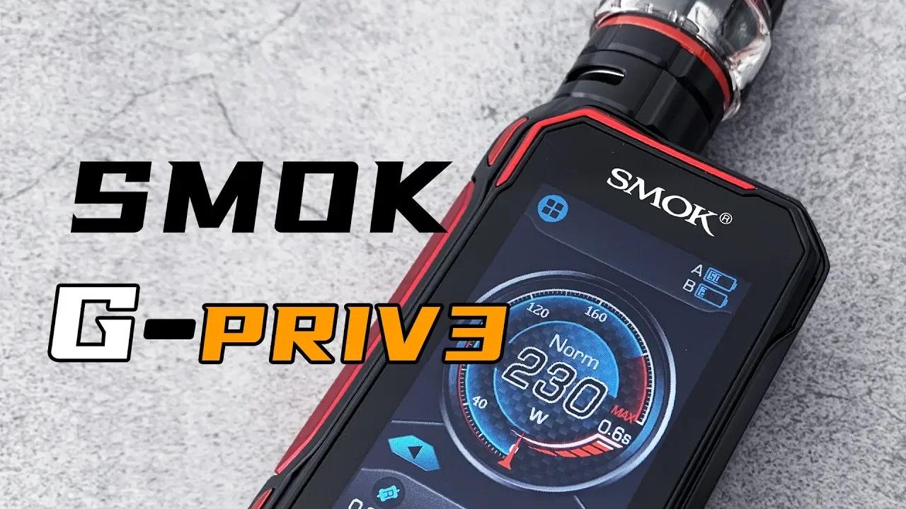 Smok G-Priv 3 Kit 230W with TFV16 Lite Tank Unboxing & Review ...