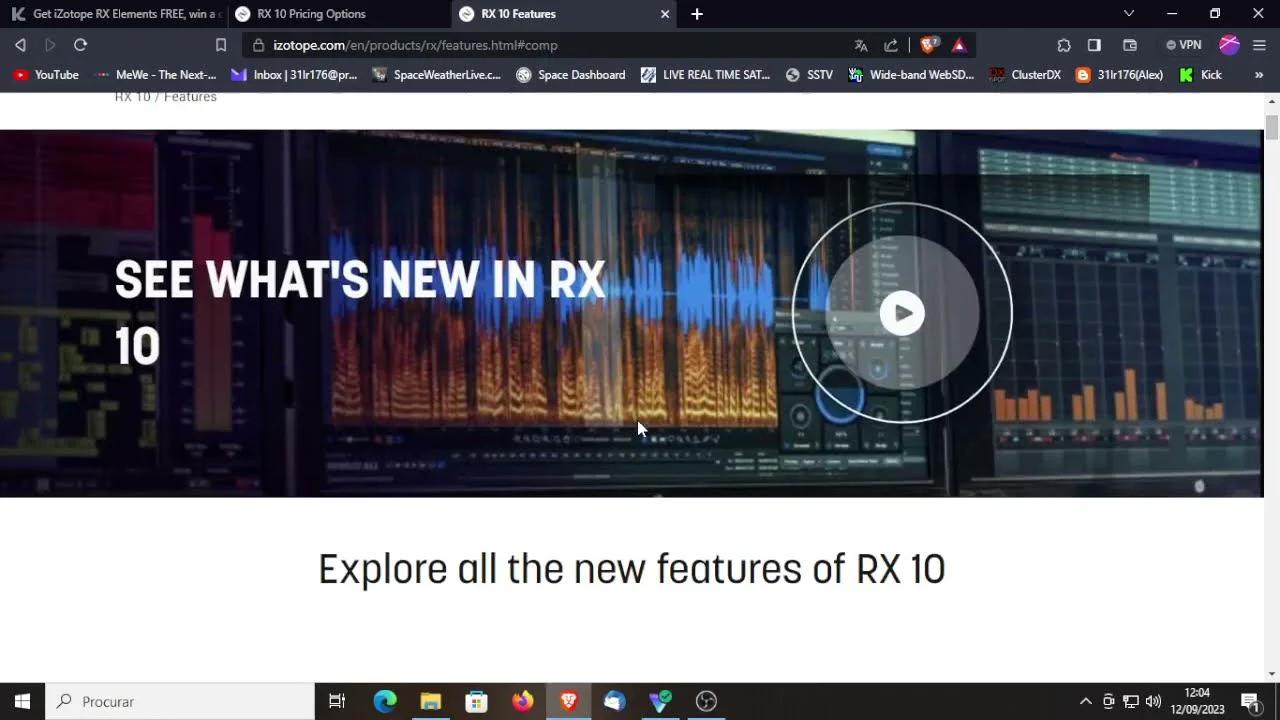 Free Izotope RX 10 Elements plugin for a limited time & a chance to win N.I. Komplete 14 Ultimate CE