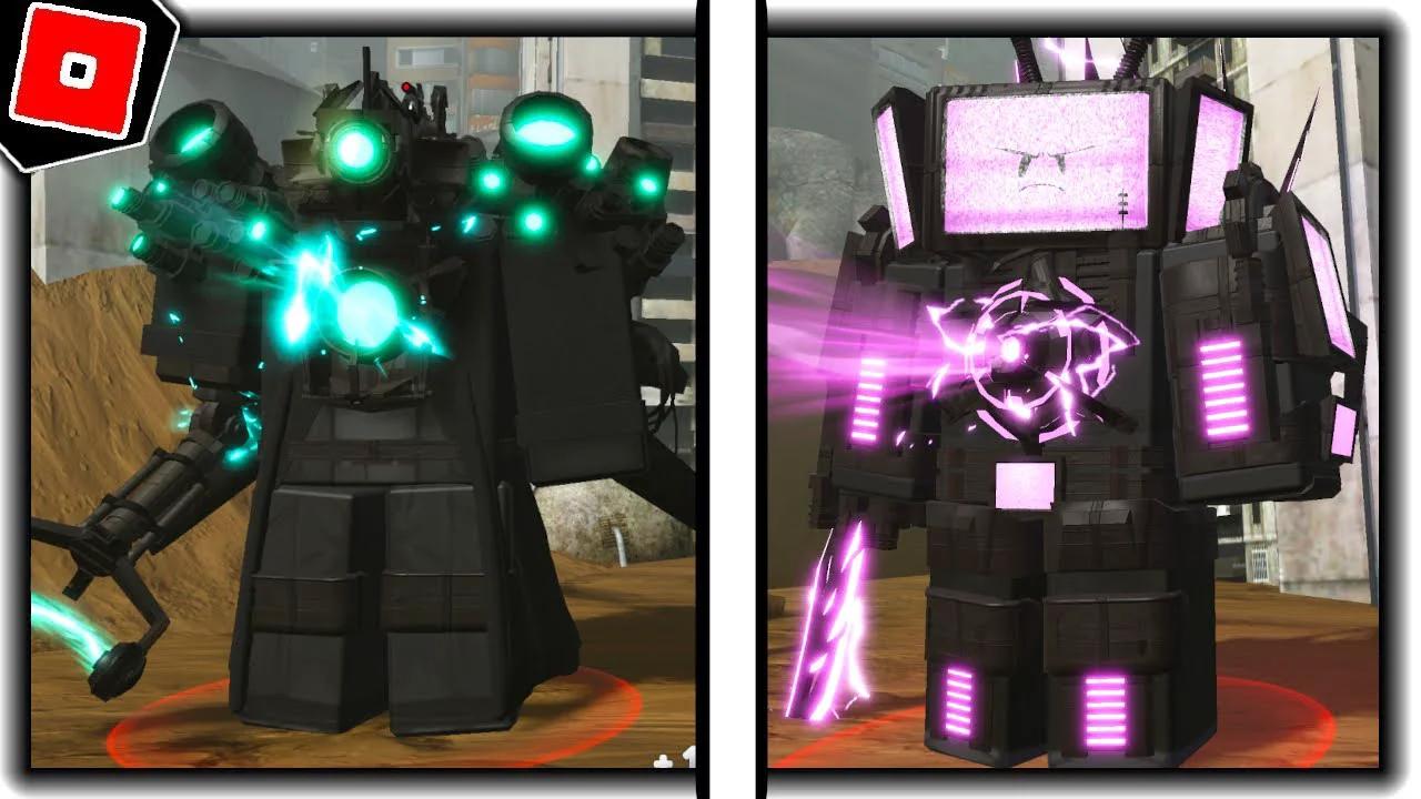 SHOWCASING ALL 3 NEW OP UPGRADED TITANS in TITAN TOWER DEFENSE - Roblox