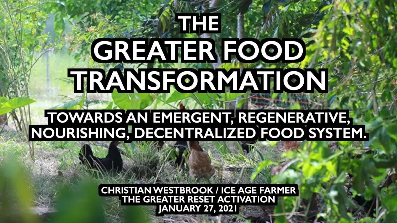 The GREATER Food Transformation - Christian Westbrook at The GREATER ...