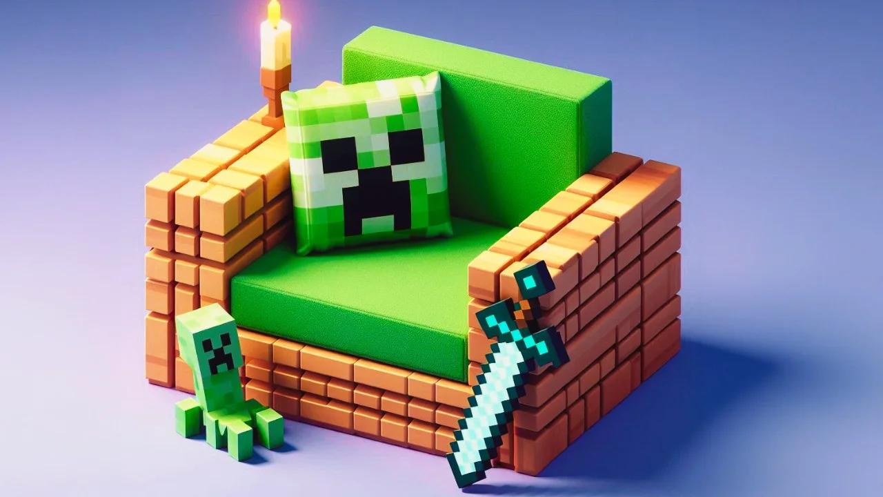 How To Make A Unique Couch in Minecraft