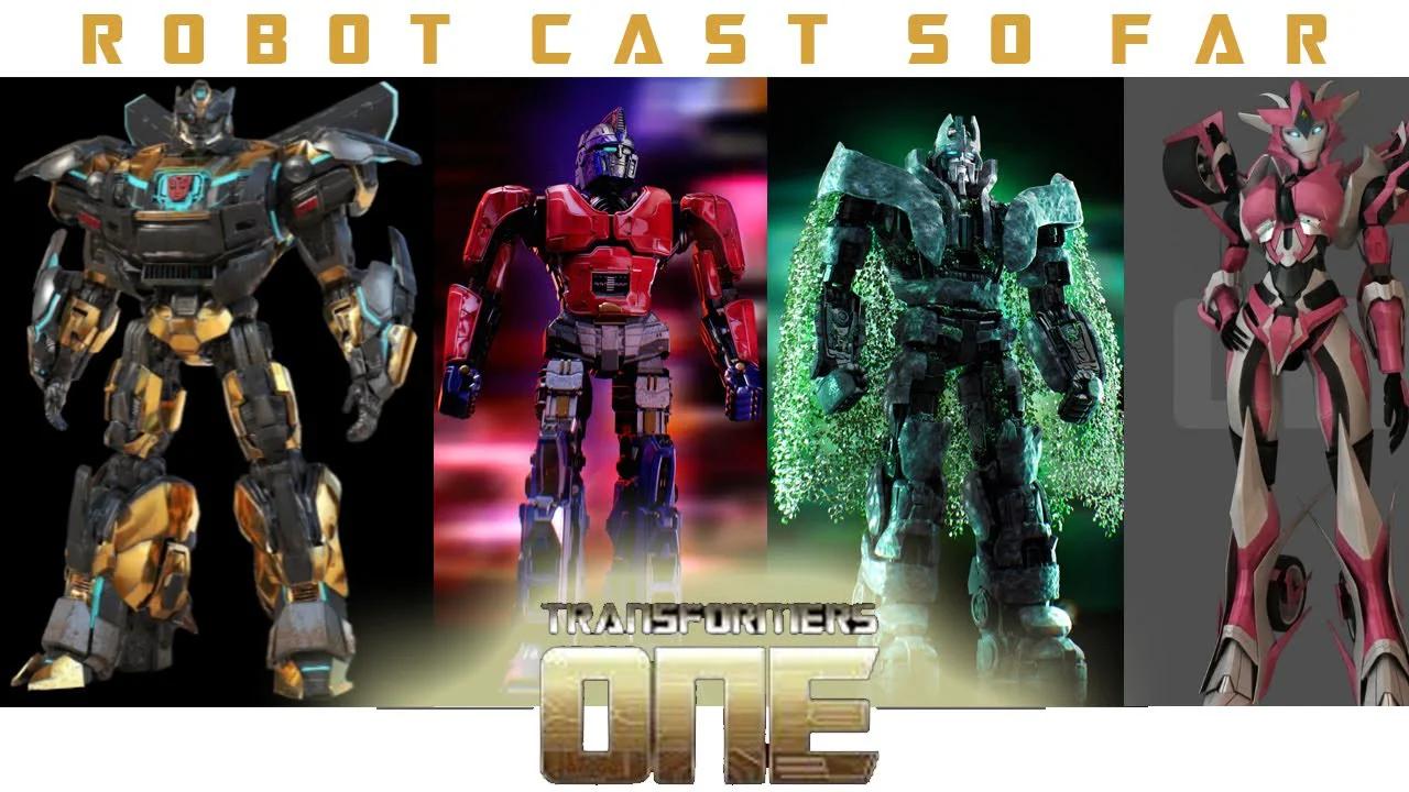 Transformers One (2024) - Official Robot Cast (So Far!)