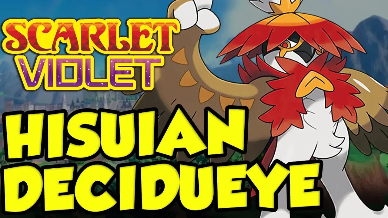 TRIPLE ARROWS IS INSANE! Best Hisuian Decidueye Moveset for Pokemon ...