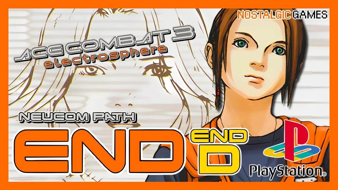 Ace Combat 3: Electrosphere #08 | Survivor/Ending D + Credits| PSX | No Commentary