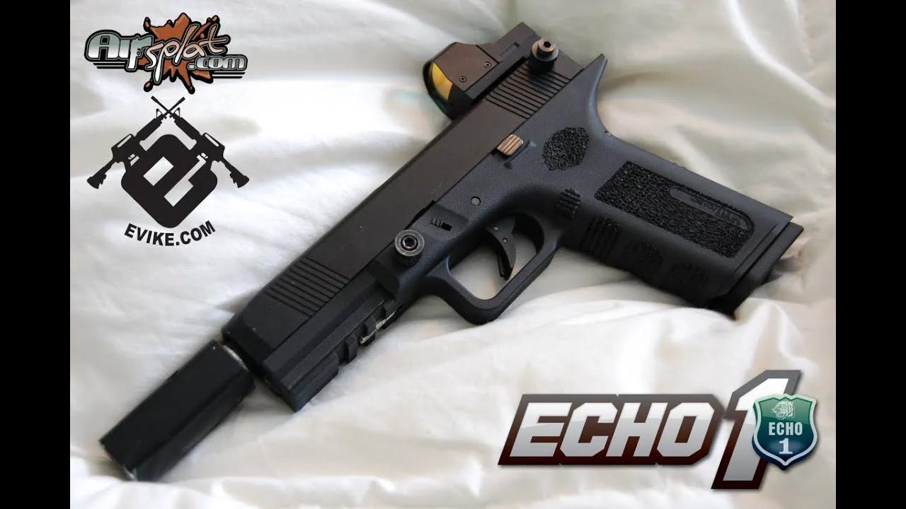 Echo 1 Timberwolf Custom Airsoft Race Pistol Overview [HD]