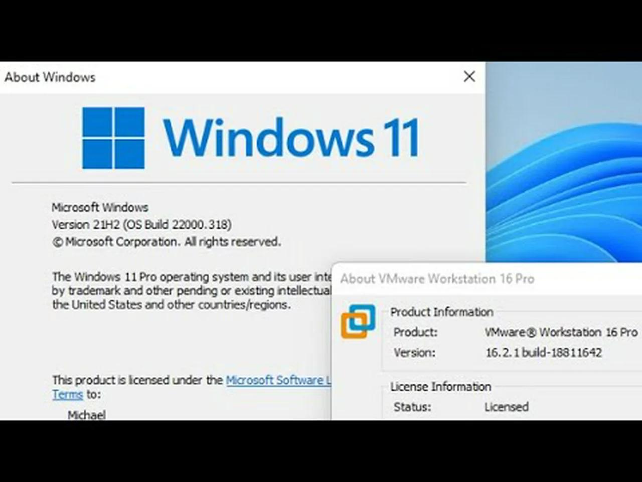 Step by Step: Install Windows11 retail version on VMWare workstation 16