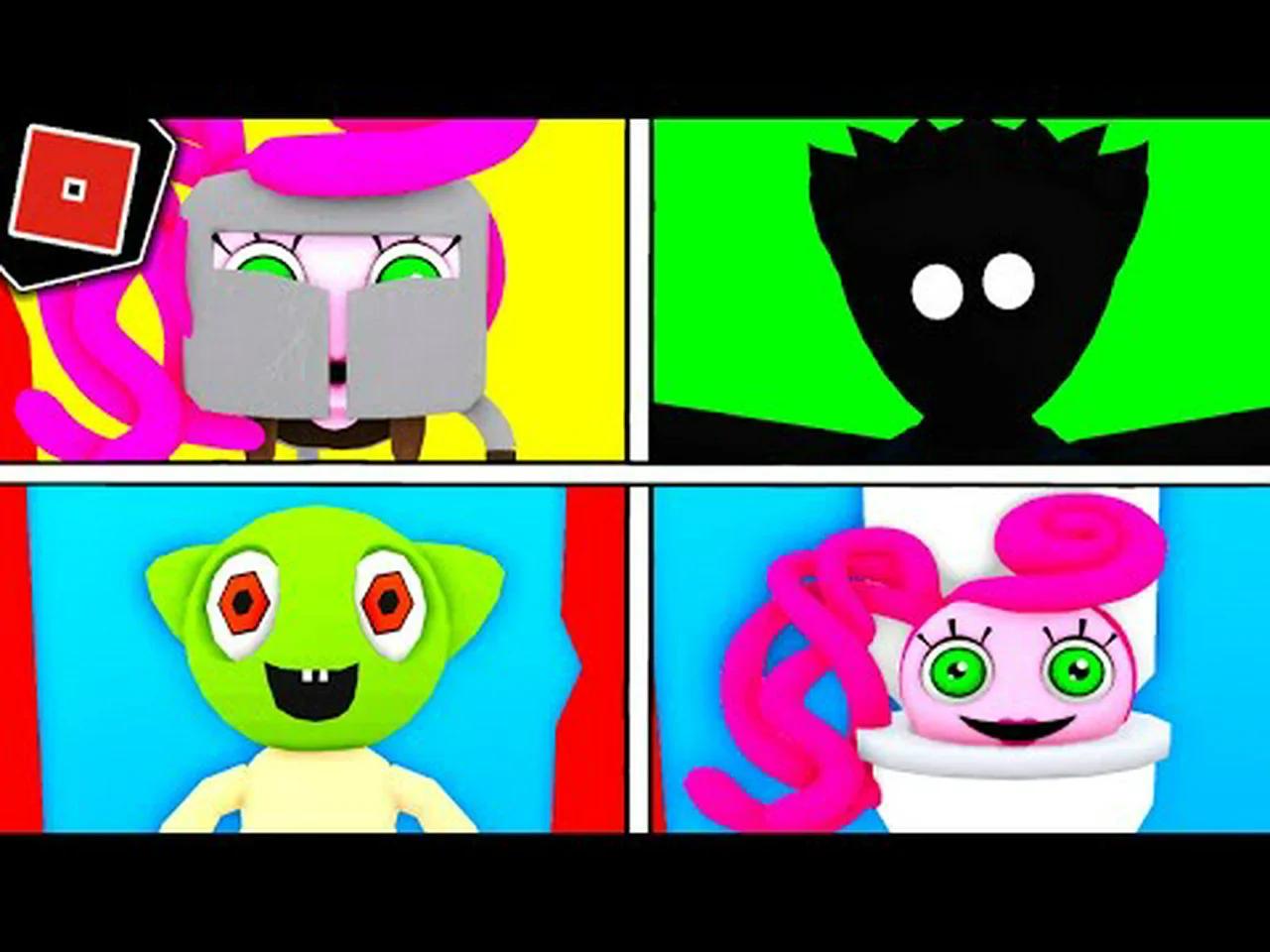 HOW TO GET ALL CHAPTER 3 BADGES in MOMMY LONG LEGS MORPHS (ROBLOX)