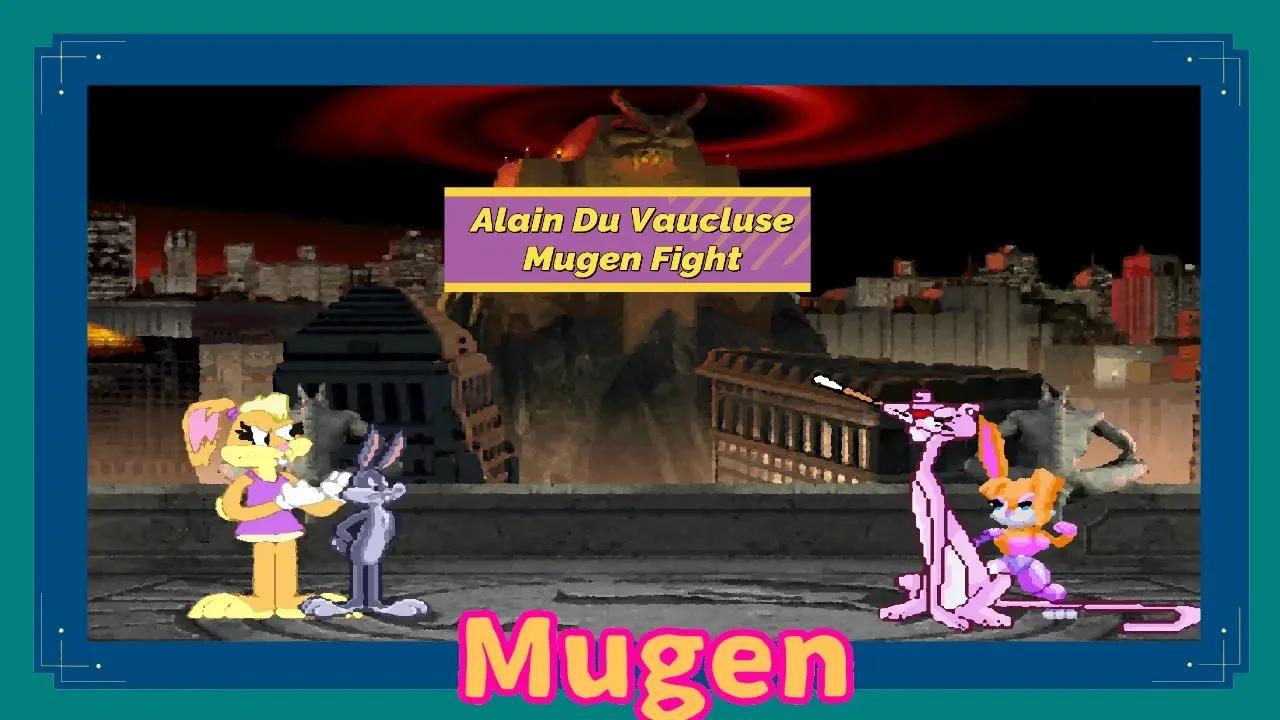 Mugen : Bugs Bunny & Lola Bunny Vs Pink Panther & Bunnie Raboot (Request)