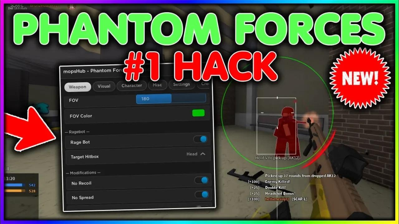 New Phantom Forces Script Hack Rage Mode Aimbot Esp Rainbow Gun And More Pastebin 2023