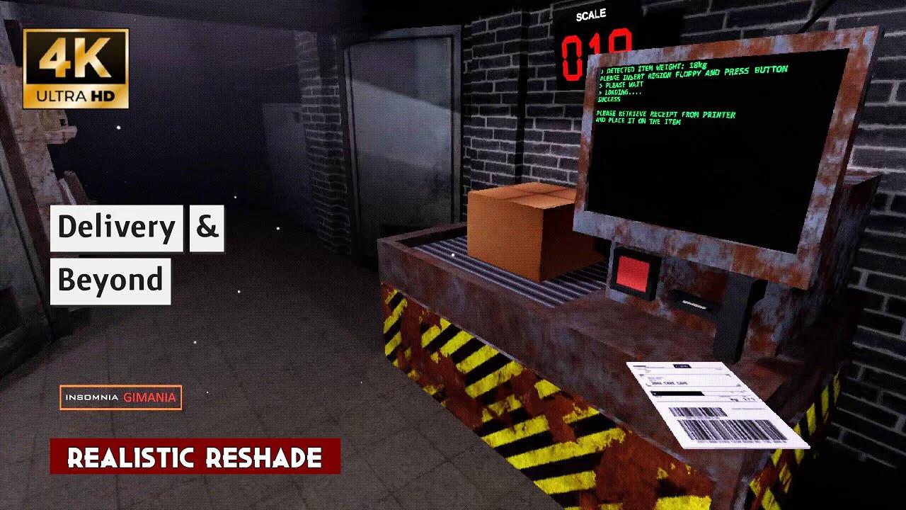 Delivery & Beyond Indie Horror Game Gameplay 4K ReShade On