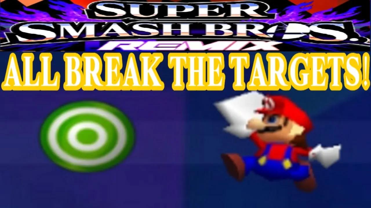 Smash Remix HD Textures - All Break the Targets