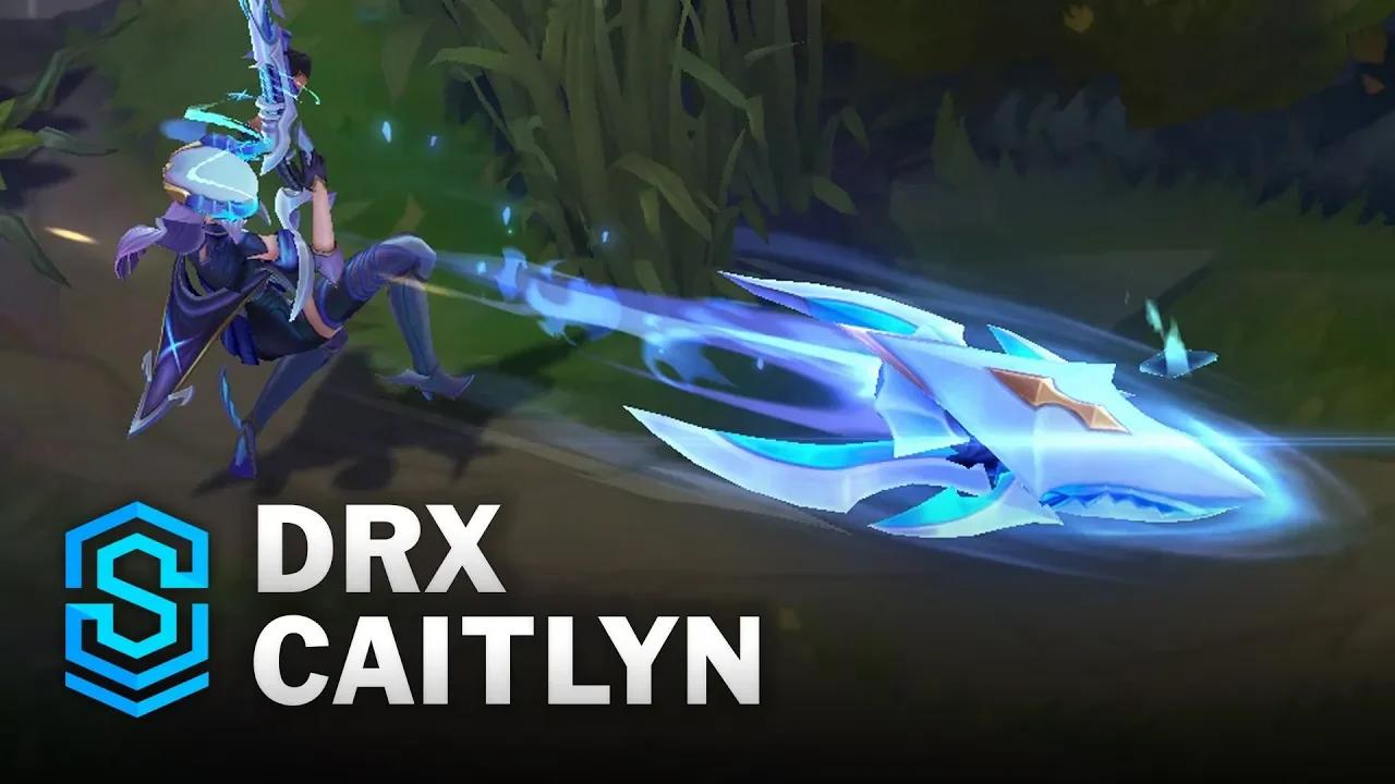 DRX Caitlyn Skin Spotlight - Pre-Release - PBE Preview - League of Legends