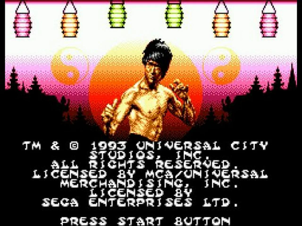 Dragon: The Bruce Lee Story - Master System (1994)