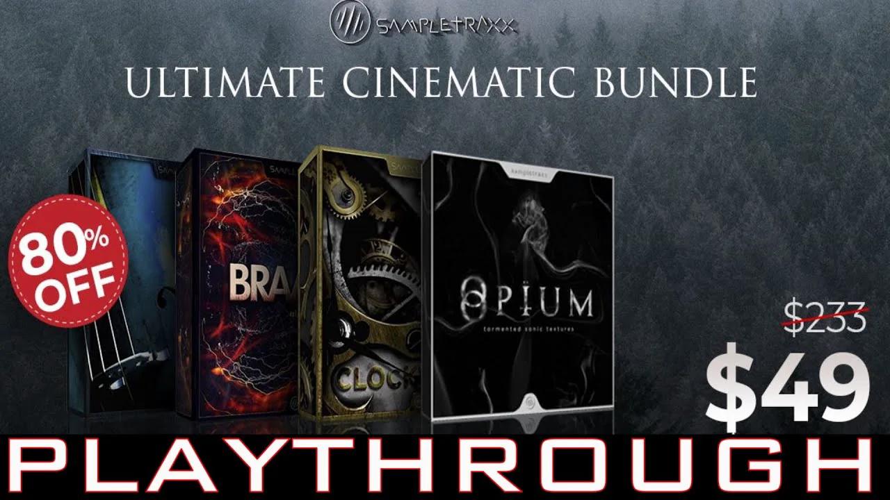 80 Off Sampletraxx Ultimate Cinematic Bundle Playthrough