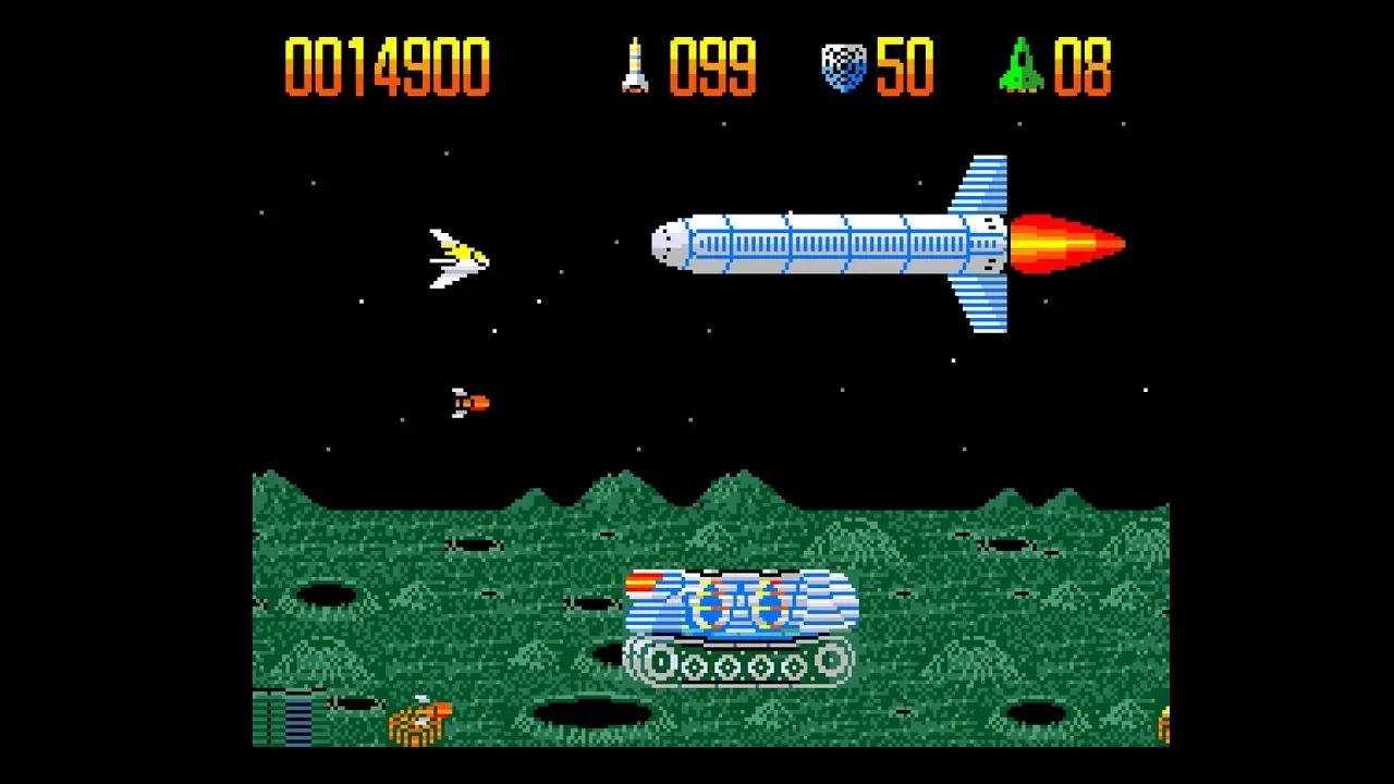 MSX Turbo R Game: Turbo Blaster (1994) Longplay with cheats