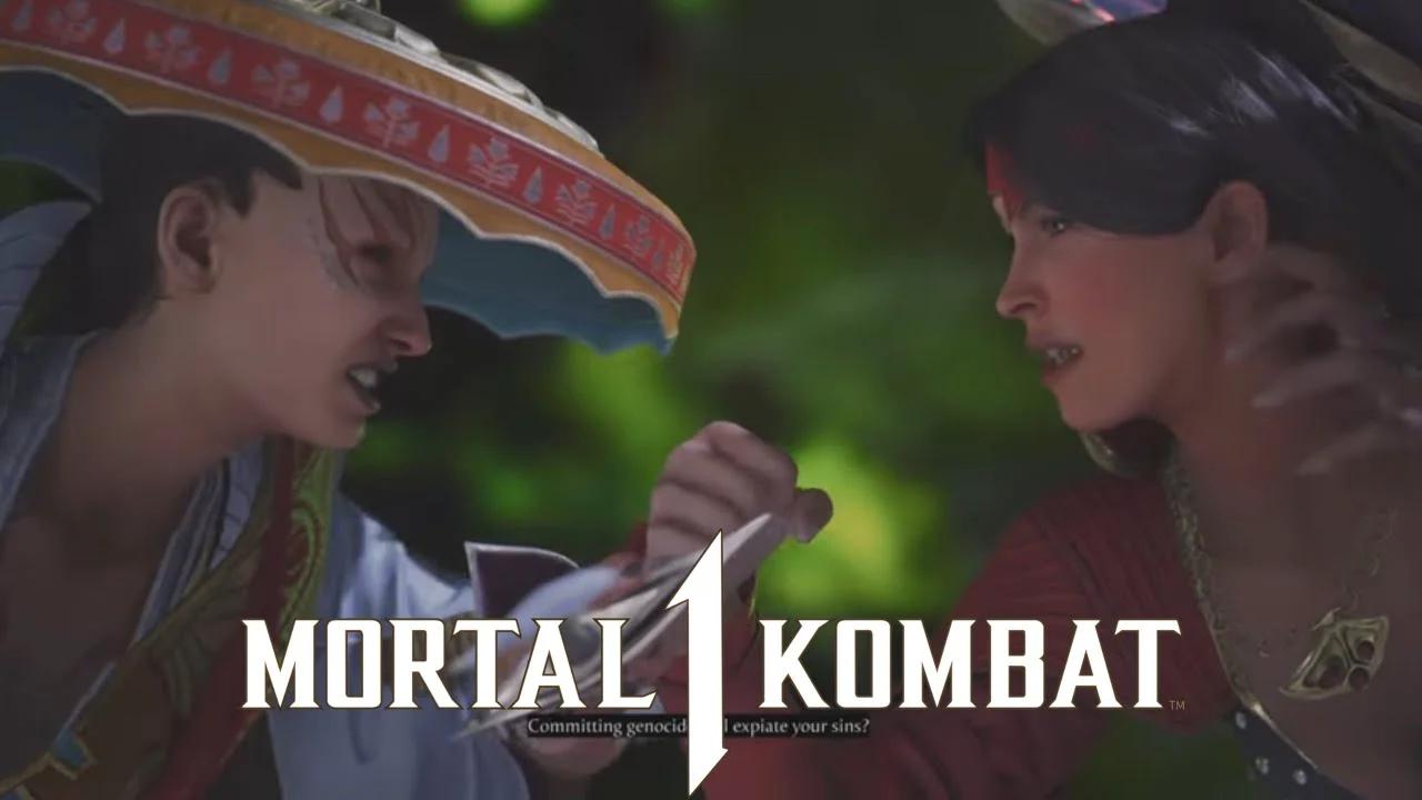Mortal Kombat 1 Ashrah Party Demon Skin Gameplay & Kameo Sareena Take ...
