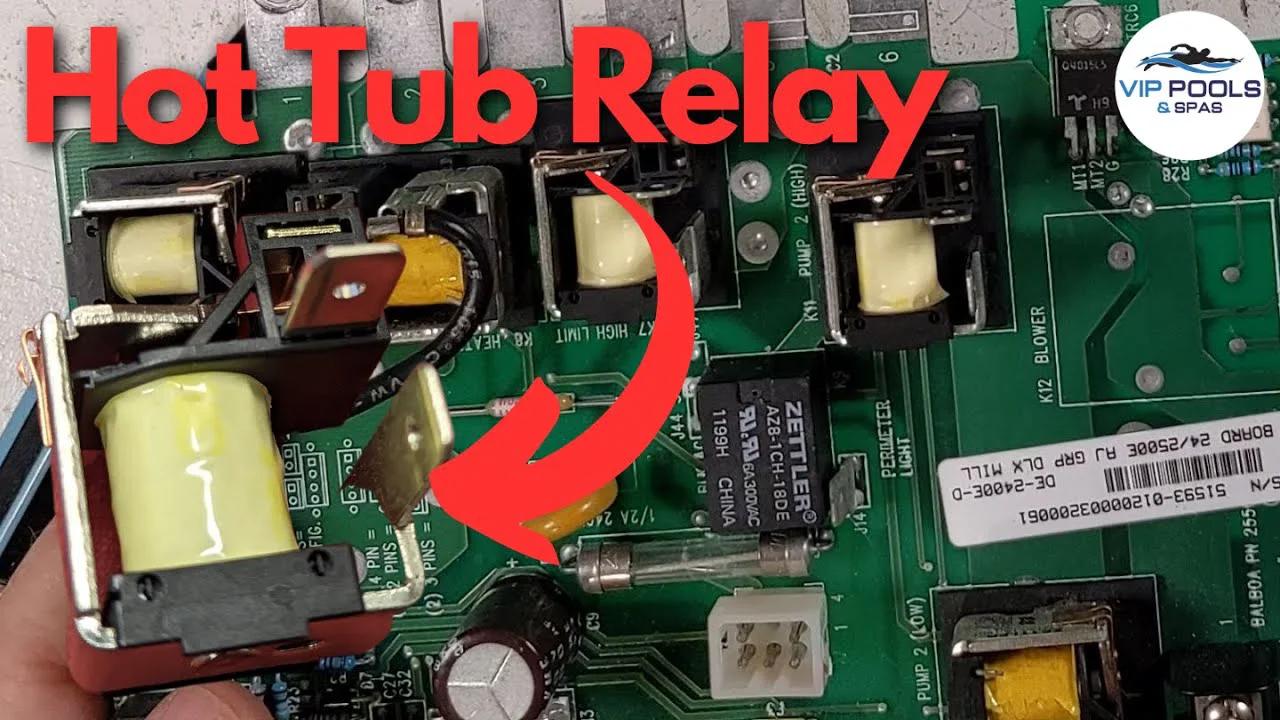 Hot Tub Relay Fix | How to Replace a Hot Tub Relay