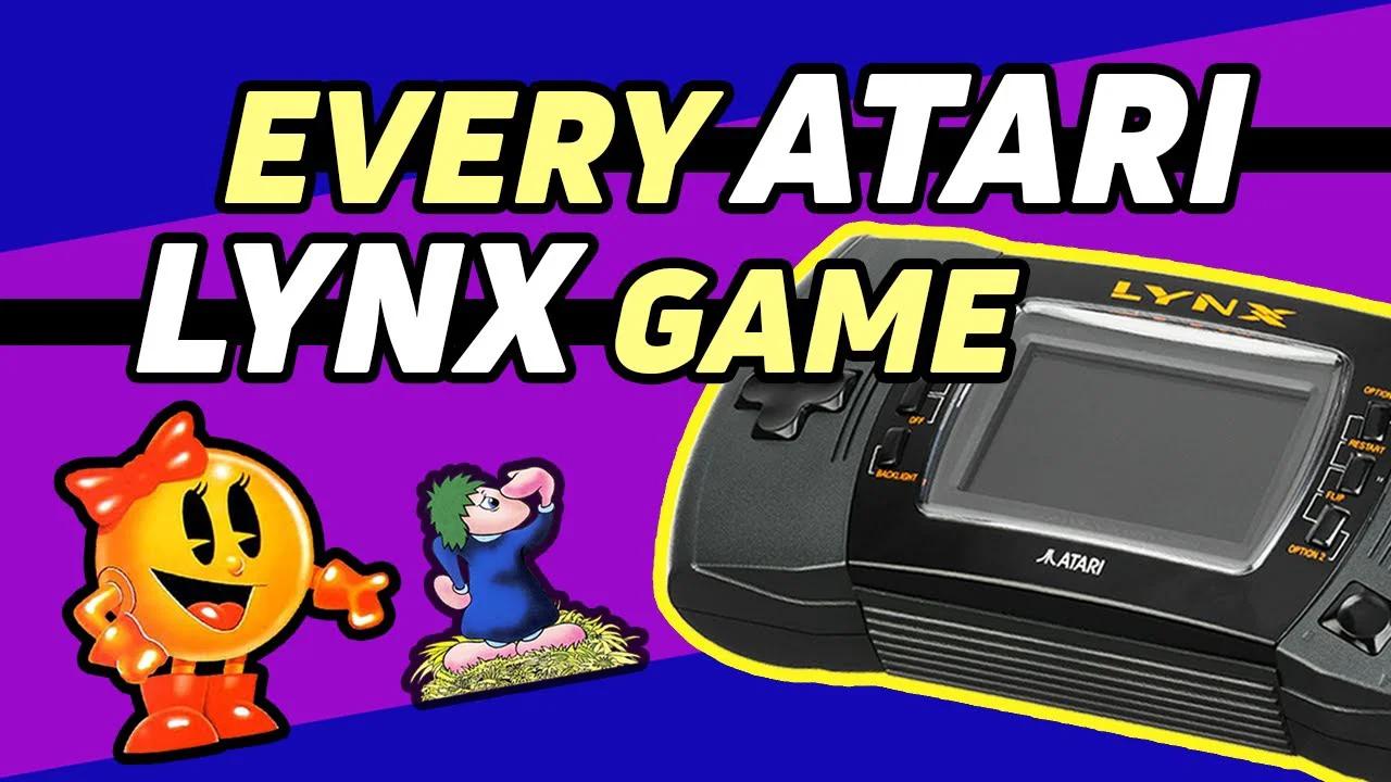 Atari Lynx (1989) Library | Trying all 71