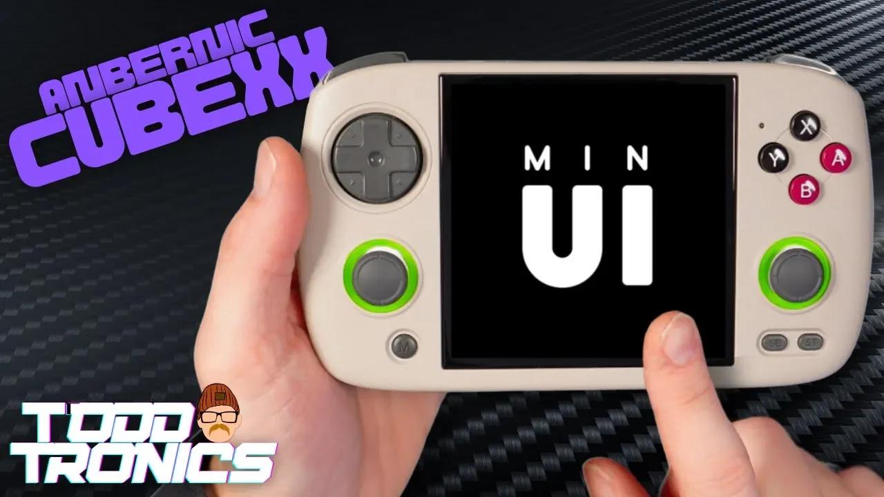 MinUI Looks *CRISP* on the Anbernic RG CubeXX (CFW First Look!)