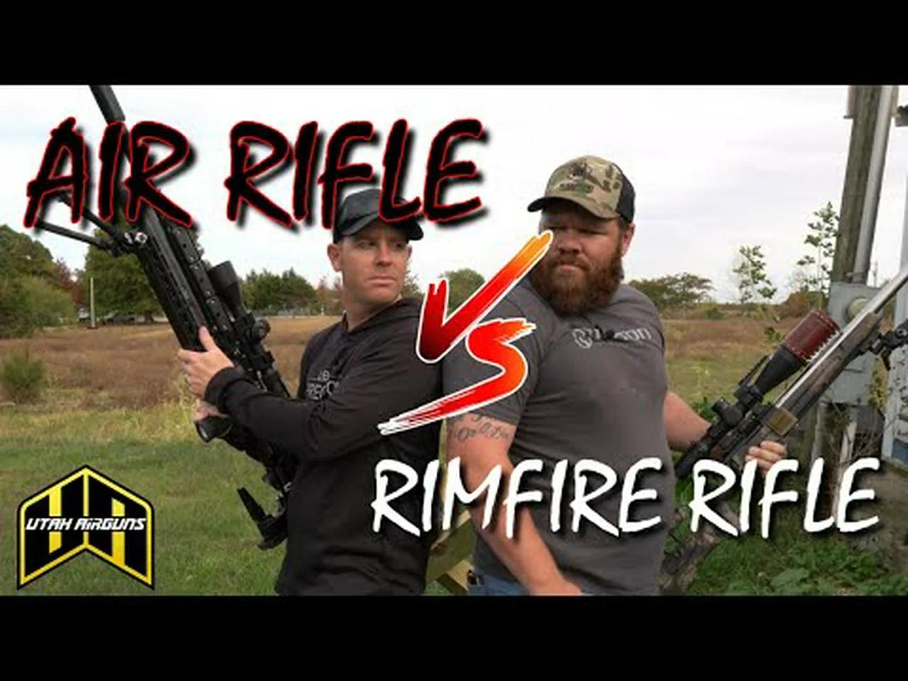 AIR RIFLE VS 22LR (FX IMPACT M3 AGAINST THE VUDOO V22)