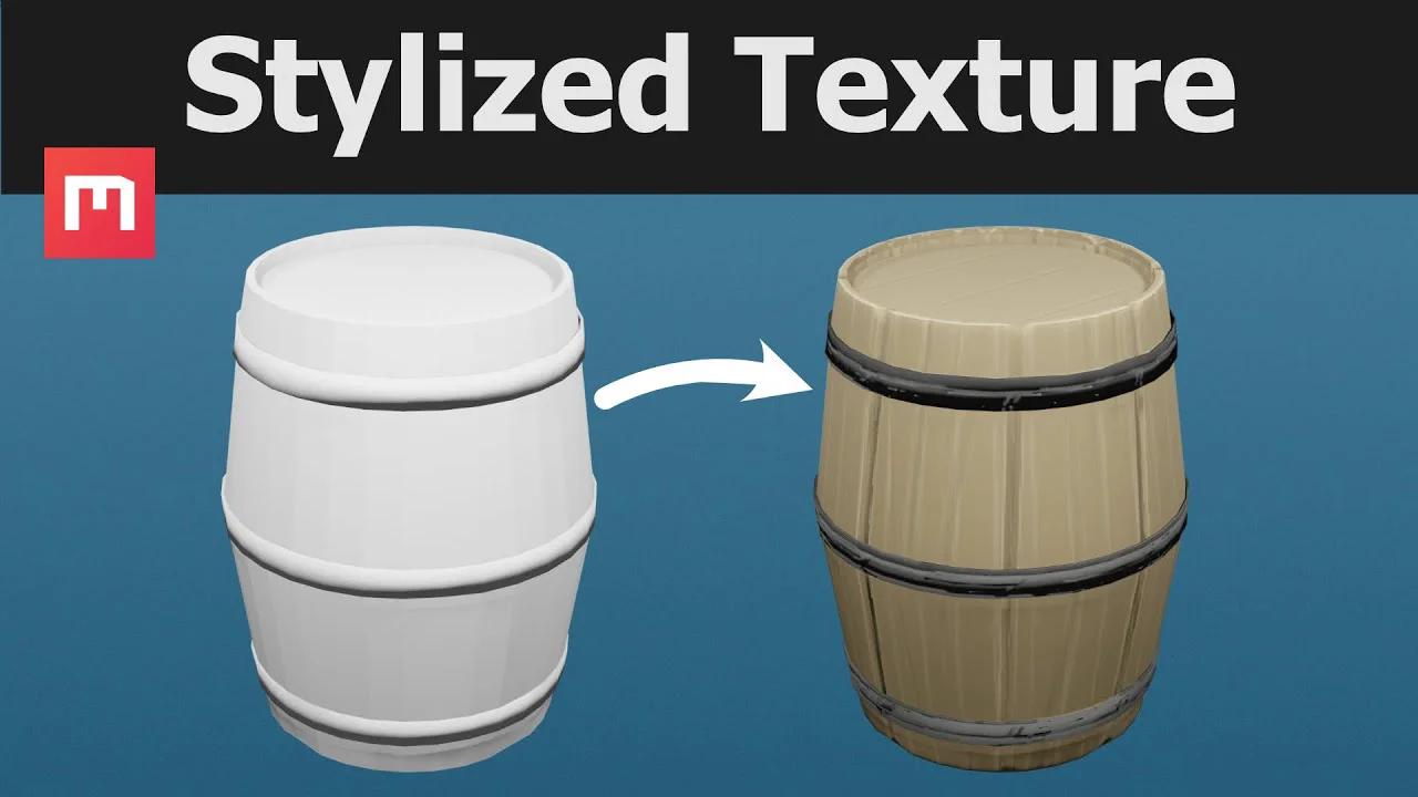 How to texture a stylized 3D Model with Quixel Mixer & Blender [2.9]