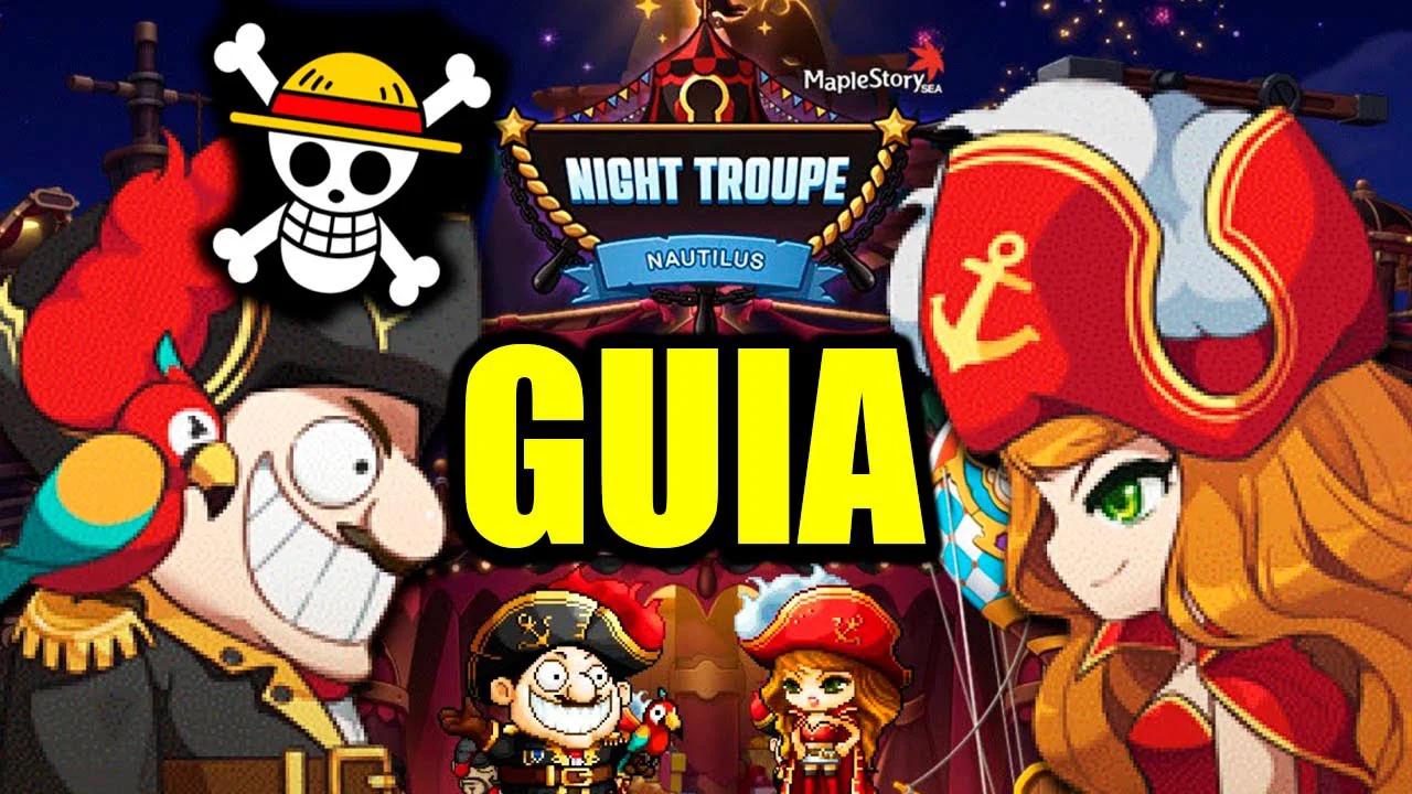 🦜GUÍA NIGHT TROUPE NAUTILUS☠️Qué elegir🍁Maplestory Evento 2023