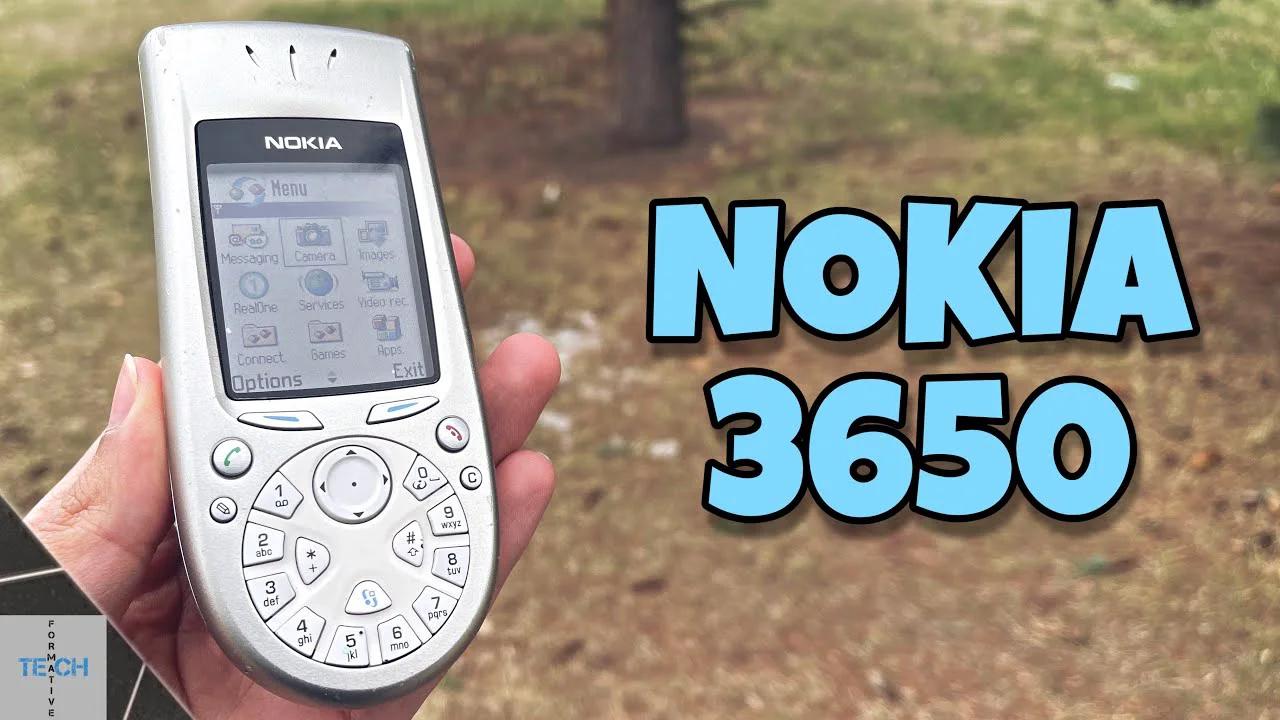 Nokia 3650 (2003) | Vintage Tech Showcase