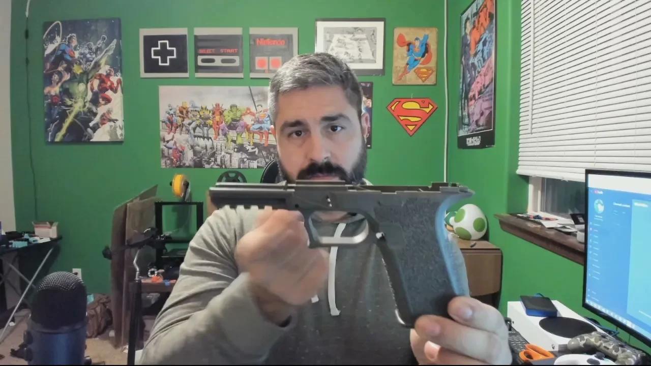 Polymer 80 VS. 3D Printed Frames!! My First P80 Frame!!